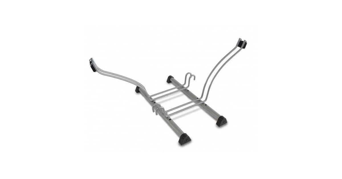 Delta Cycle Seurat Two Bike Floor Stand Silber