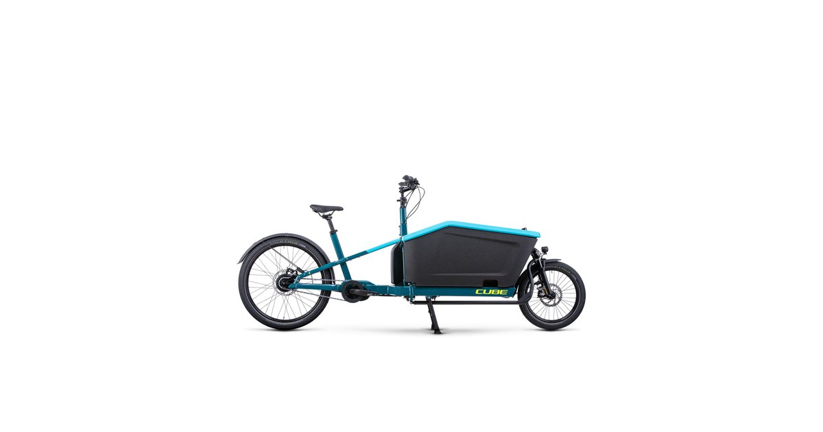Cube Cargo Hybrid 500 Pedelec E-Bike Lastenrad blau 2025 E-Bikes Urban Compact