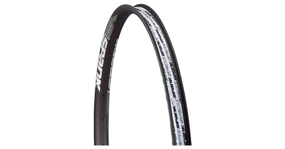 Spank 359 Vibrocore Mountain Bike Disc Rim - Schwarz} - 32h