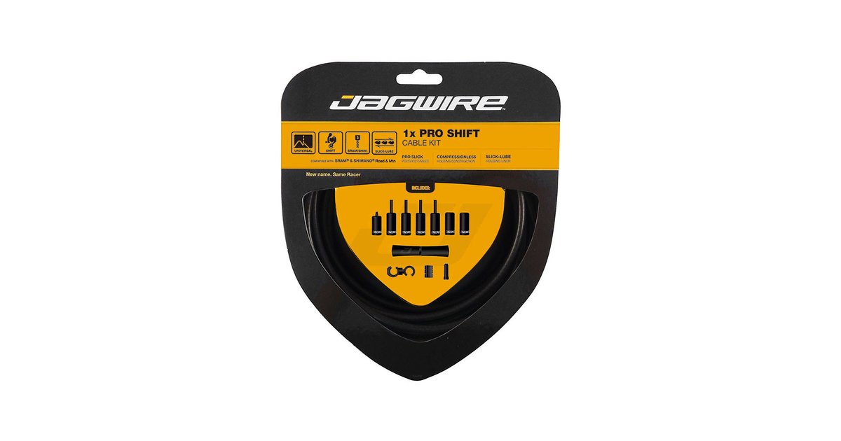 Jagwire Pro 1x Schaltzugset - Stealth Schwarz}