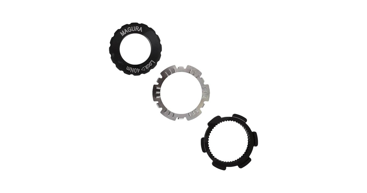 Magura Centre Lock Disc Brake Rotor Lock Ring - Schwarz} - External ...