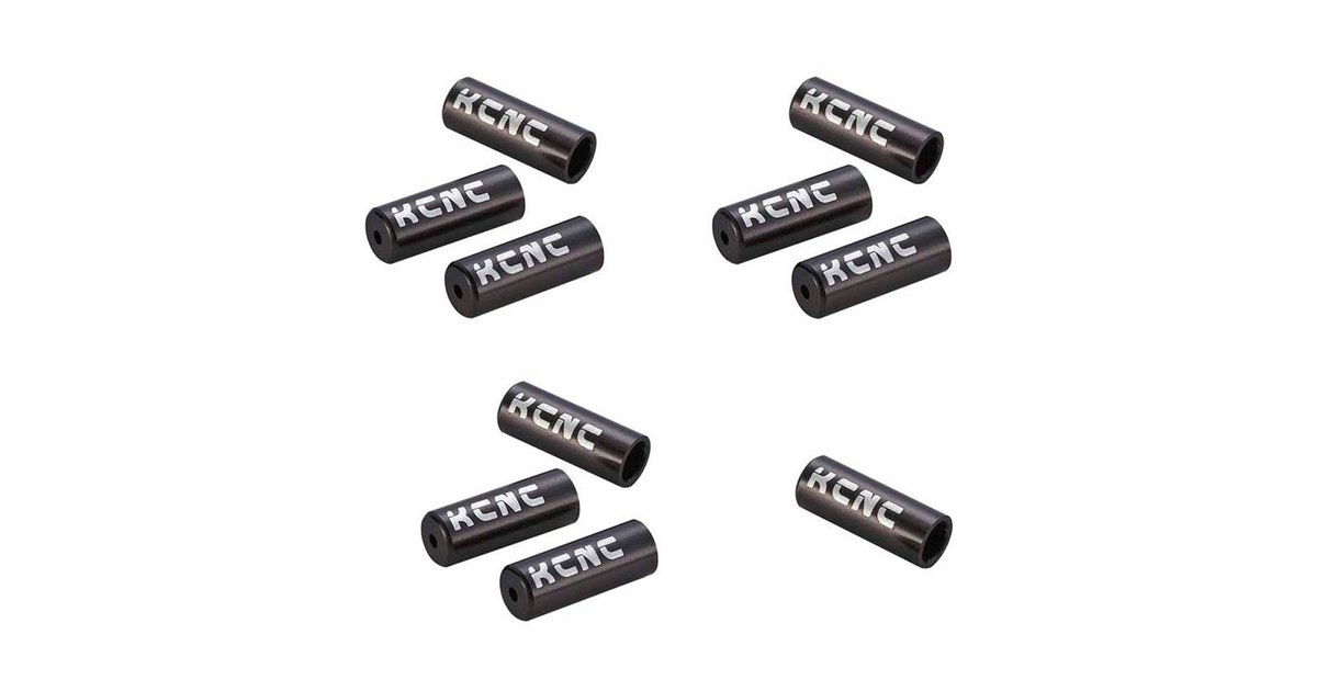 Kcnc 4 Mm Cable Terminal 10 Units Schwarz 4 mm