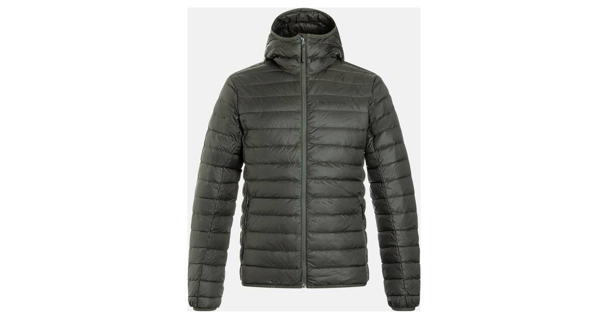 Peak Performance Herren Jacke M Down Liner Hood Jacket-OLIVE EXTREME
