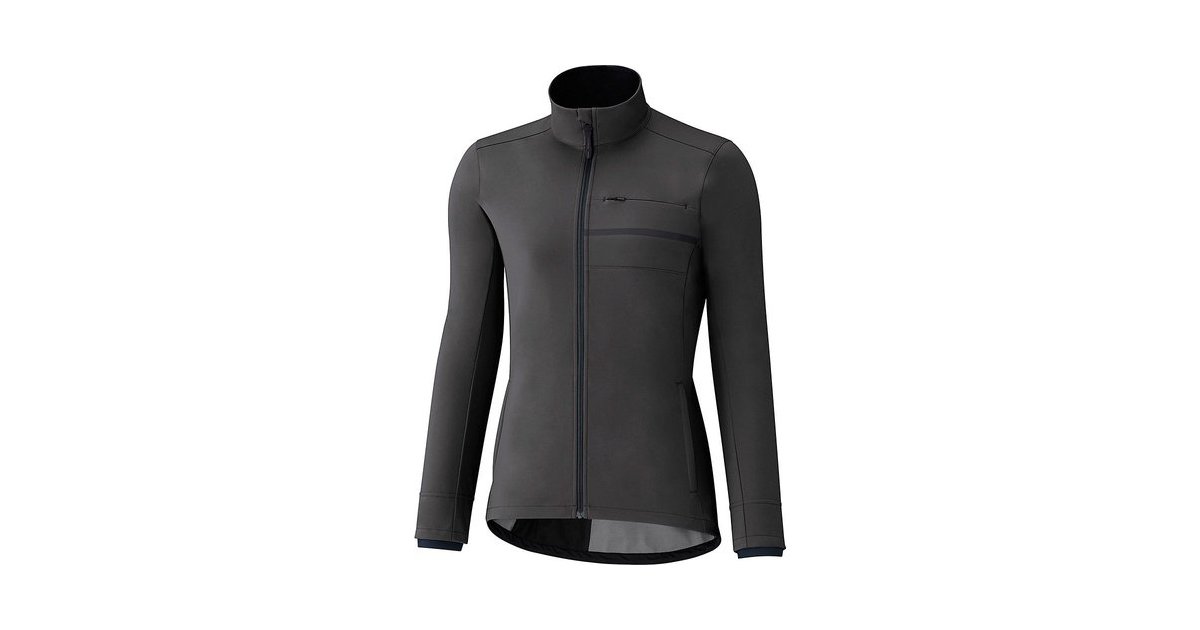 Shimano Women's Transit Softshell Jacket - Raven - XXL