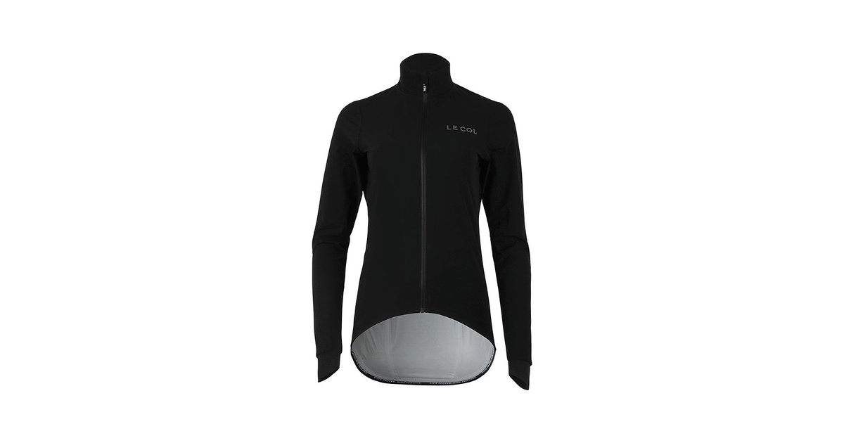 LE COL Women's Pro Lightweight Rain Jacket - Schwarz - XS