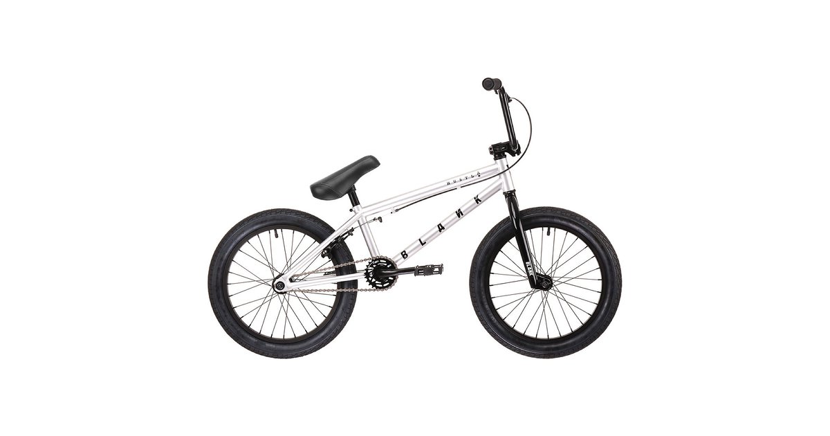 Blank Hustla BMX Rad - Silber} - 18"}
