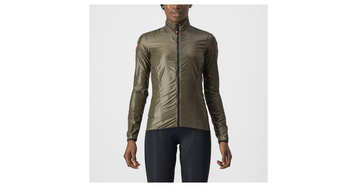 Castelli Aria Shell W Jacket Moss Brown