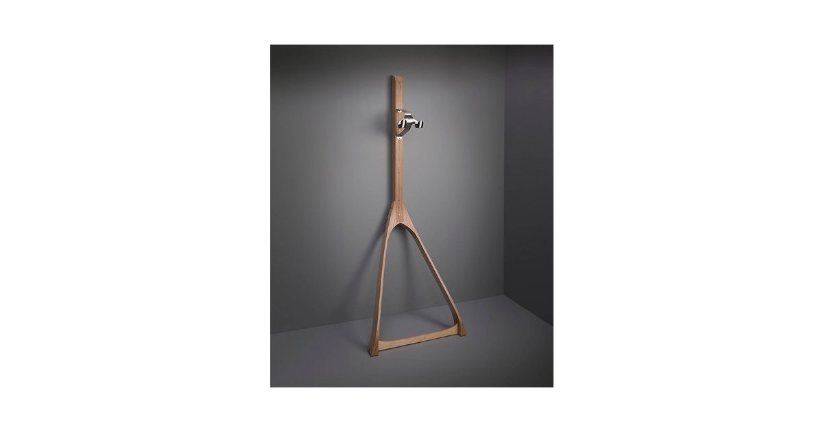Cactus Tongue Wishbone Bike Wall Stand - Birch Ply