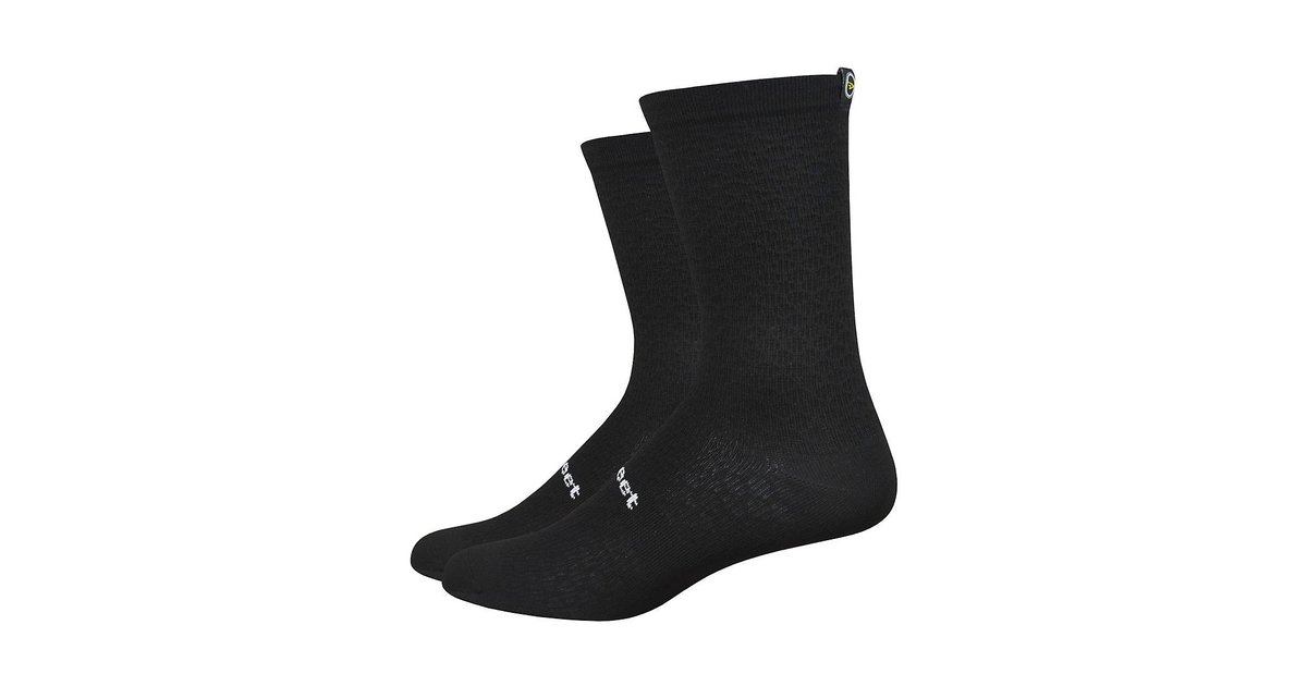 Defeet 6" Evo Mont Ventoux Socks - Schwarz} - S}