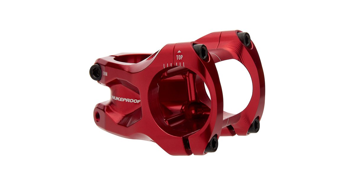 Nukeproof Horizon Vorbau - Red - Setup Lines} - With Set up Lines}
