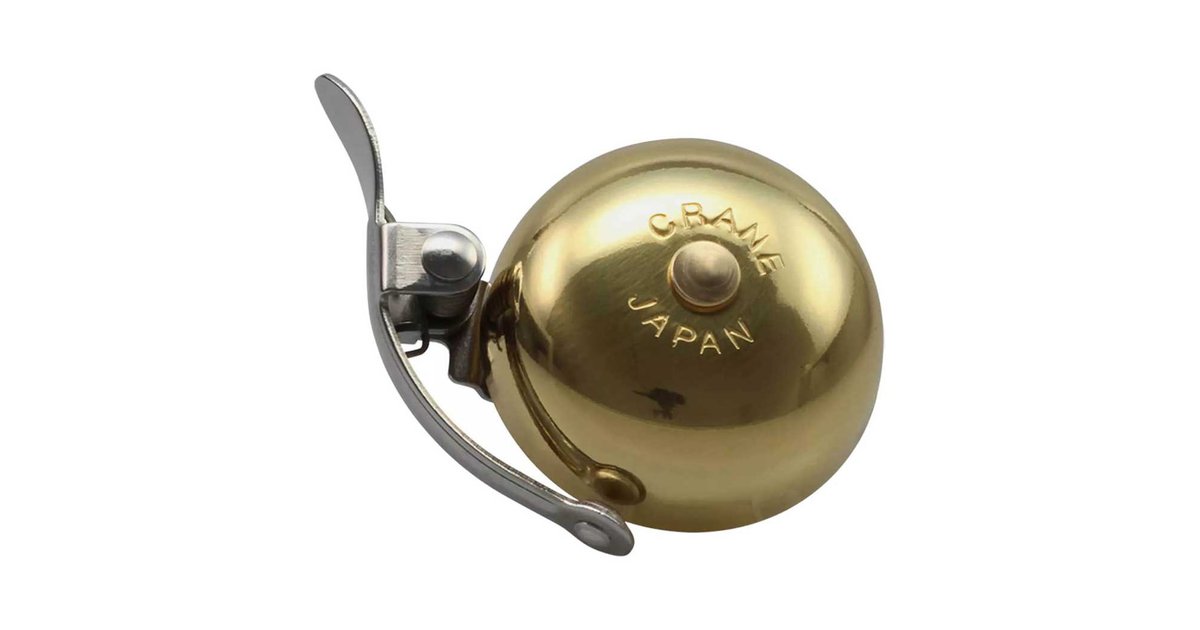 Crane Mini Suzu Bell Golden