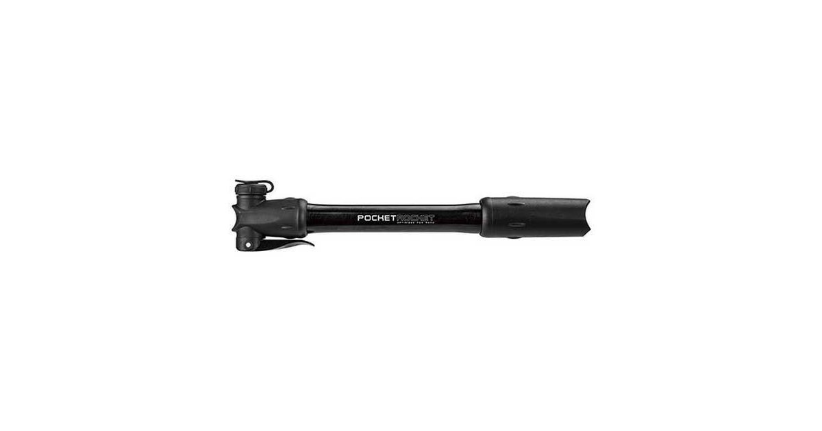 Topeak Pocket Rocket Mini Pump Schwarz