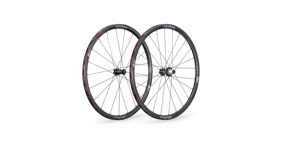 Vision Metron 30 SL Disc 6-Hole Tubular Wheels - Grau - Shimano / Sram