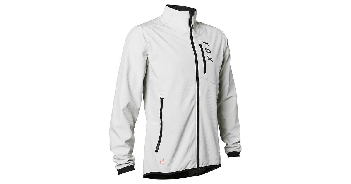 FOX Ranger Fire Jacket 2021 - Hellgrau} - S}