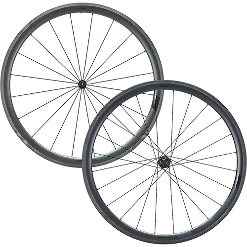 Prime Primavera 38 Carbon Rim Brake Wheelset 2022 - Schwarz} - 700c}