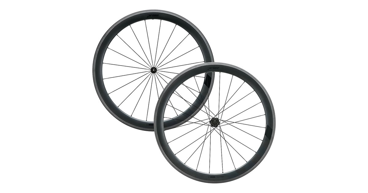 Prime Primavera 50 Carbon Rim Brake Wheelset 2022 - Schwarz} - 700c}