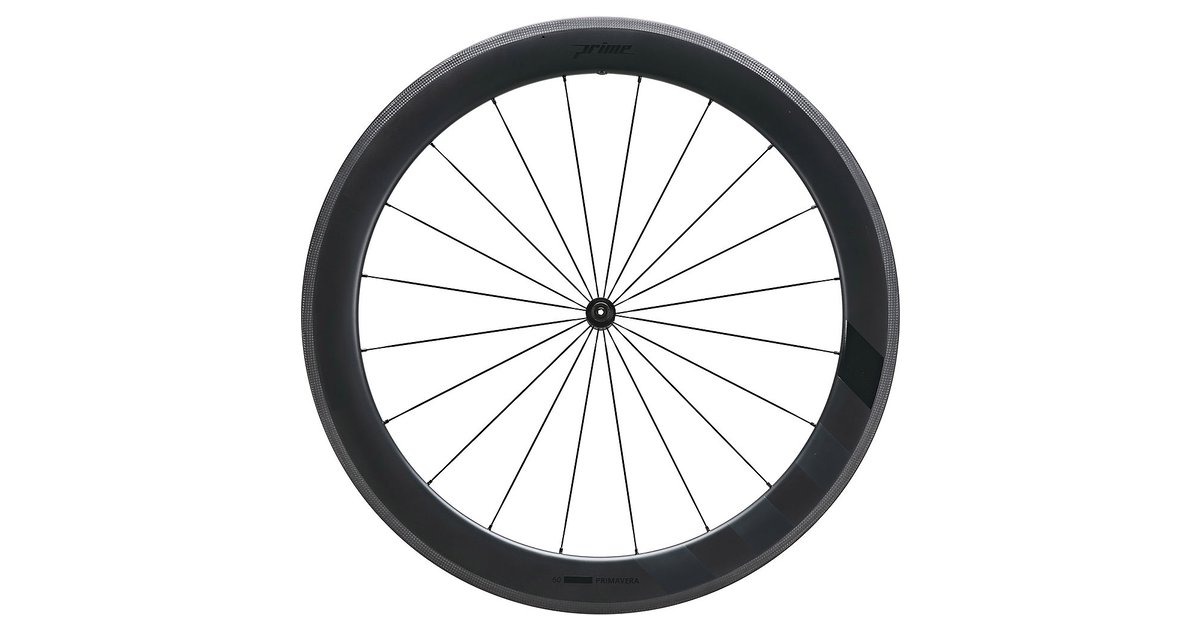 Prime Primavera 60 Carbon Rim Brake Fr Wheel 2022 - Schwarz} - 700c}