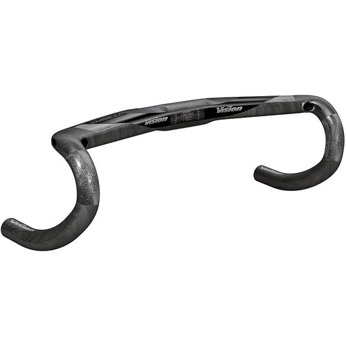 Vision TriMax Carbon Aero Compact Road Bar - Carbon-Schwarz} - 38cm}