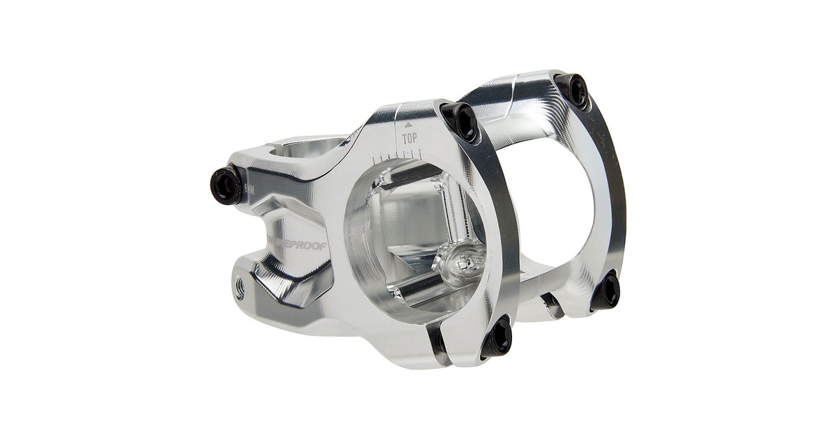 Nukeproof Horizon Vorbau - Silver - Setup Lines} - With Set up Lines}