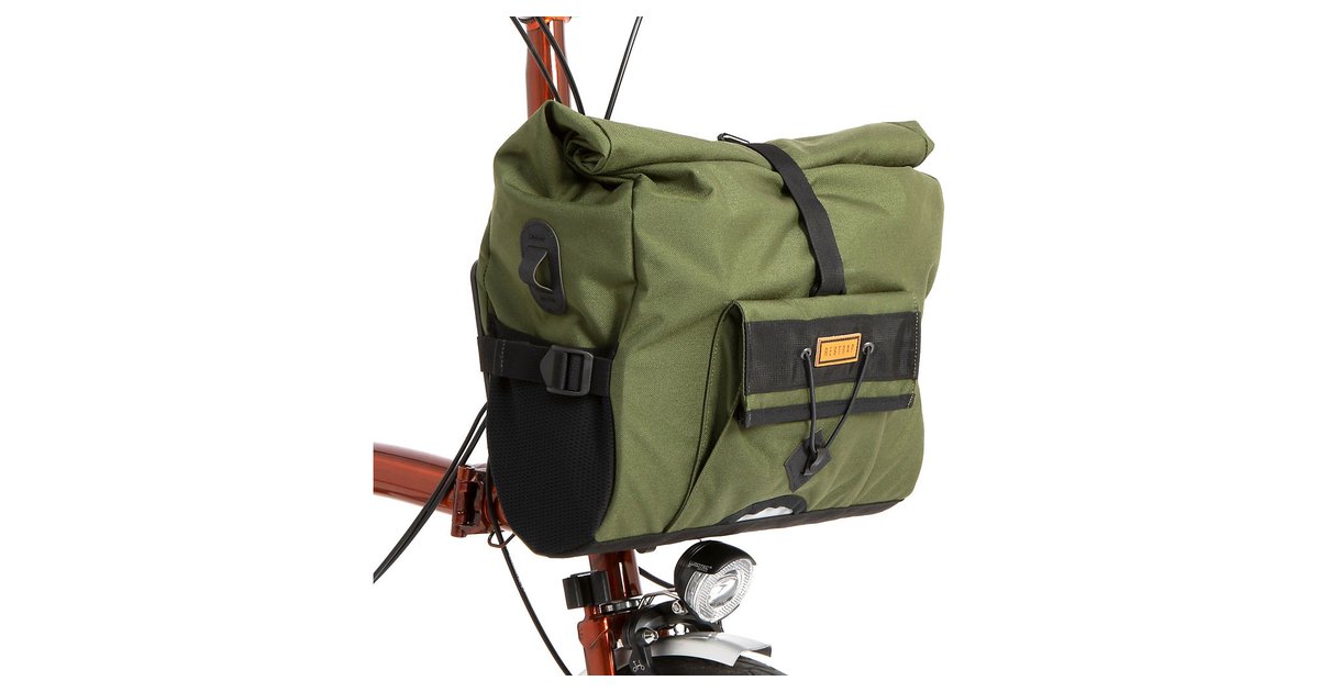 Restrap City Loader Commuter Bike Bag - Olive}