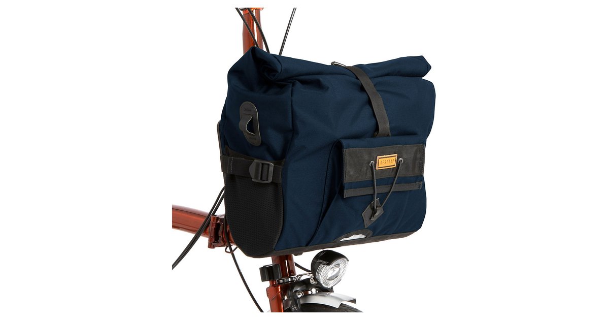 Restrap City Loader Commuter Bike Bag - Navy}
