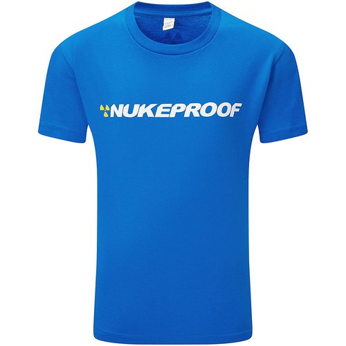 Nukeproof Kinder Casual Signature T-Shirt - Denim Blue} - 9-10 years}