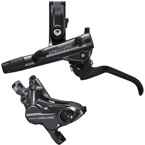 Shimano Deore M6120 Disc Brake (M6100 Lever) - Schwarz} - RH Rear 1650mm}