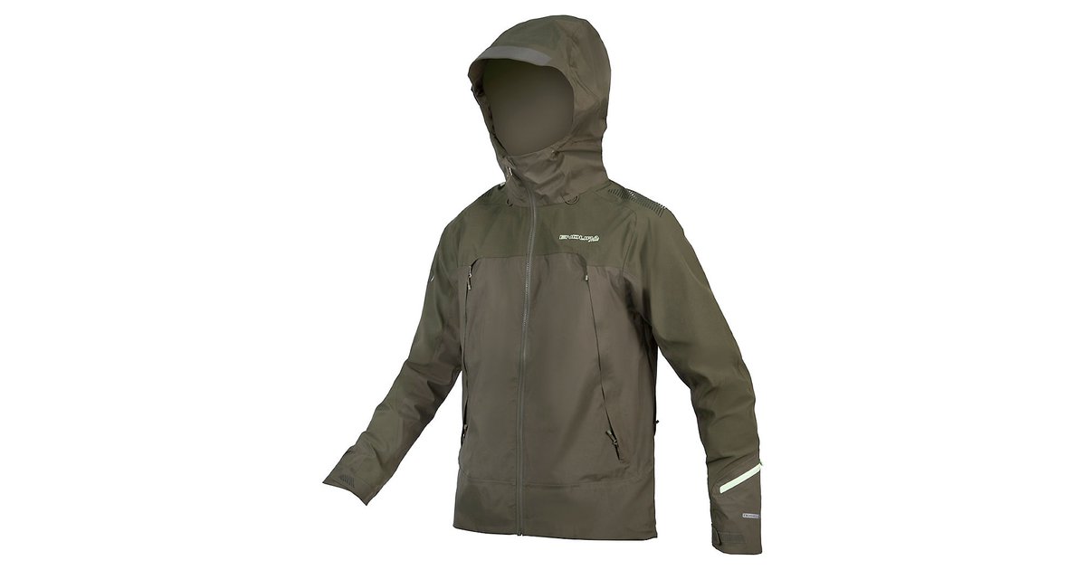 Endura MT500 MTB II Jacke (wasserdicht) - Bottle Green} - L}