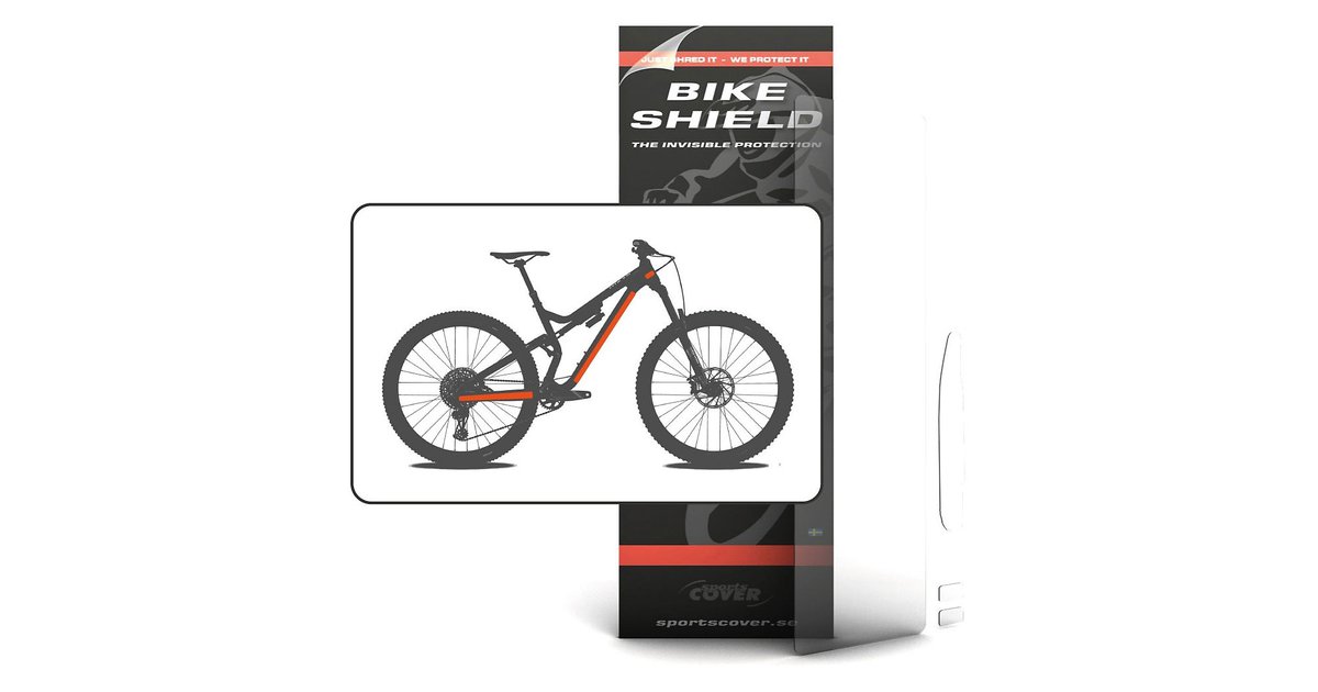 Bike Shield Rahmenschutz - Klar} - 4 Piece Set