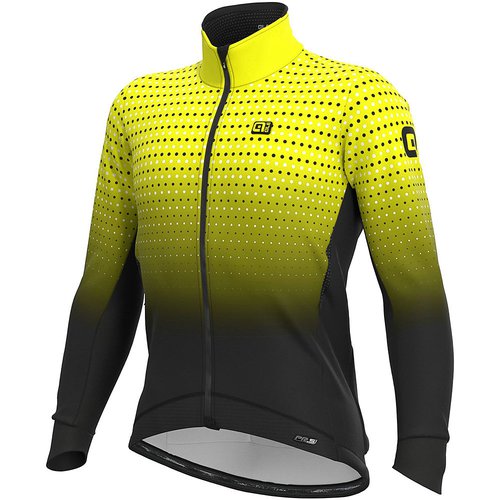 ALE PRS Bullet DWR Cycling Jacket AW22 - Schwarz/Gelb - M