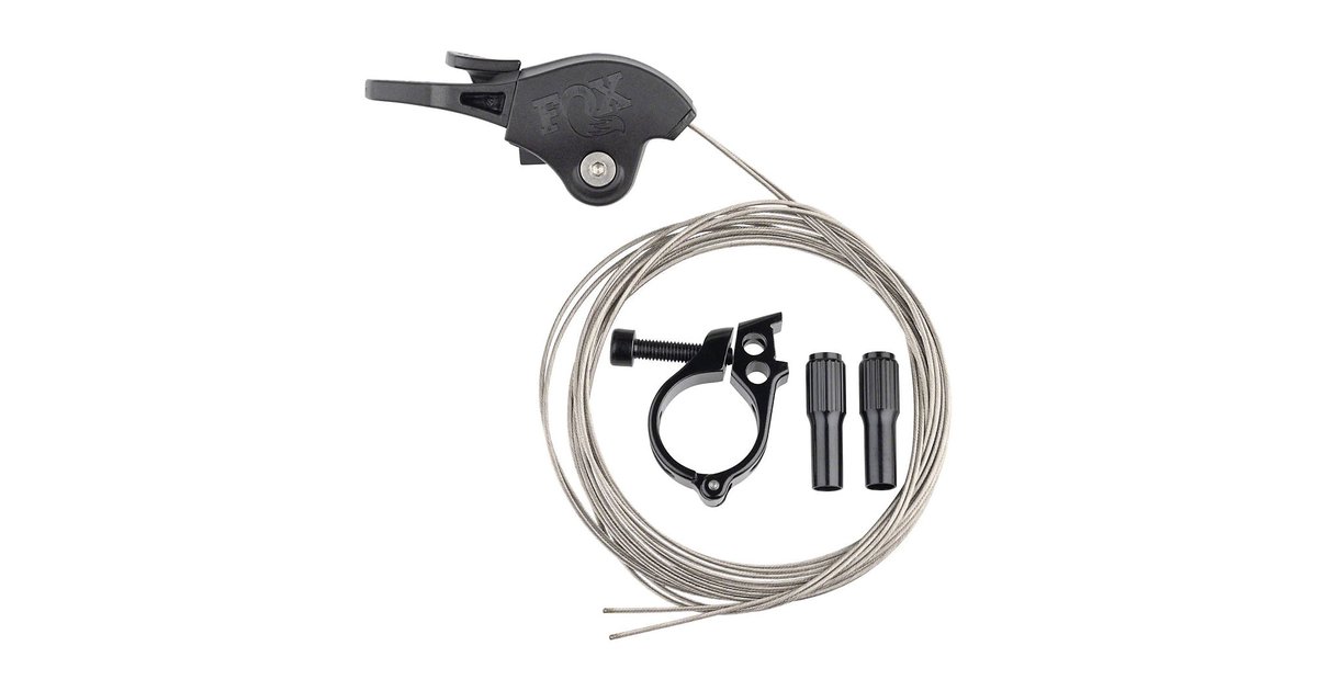 FOX Three Position Remote Lever - Schwarz}