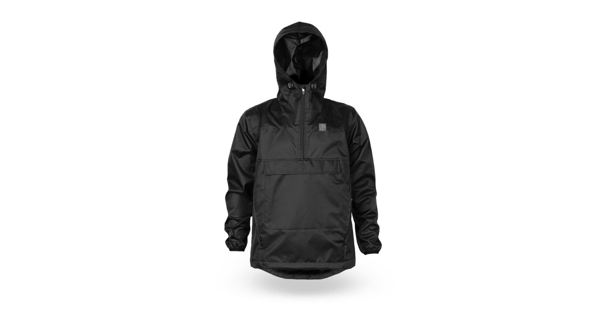 Loose Riders Waterproof Anoraks (Black Label) Black