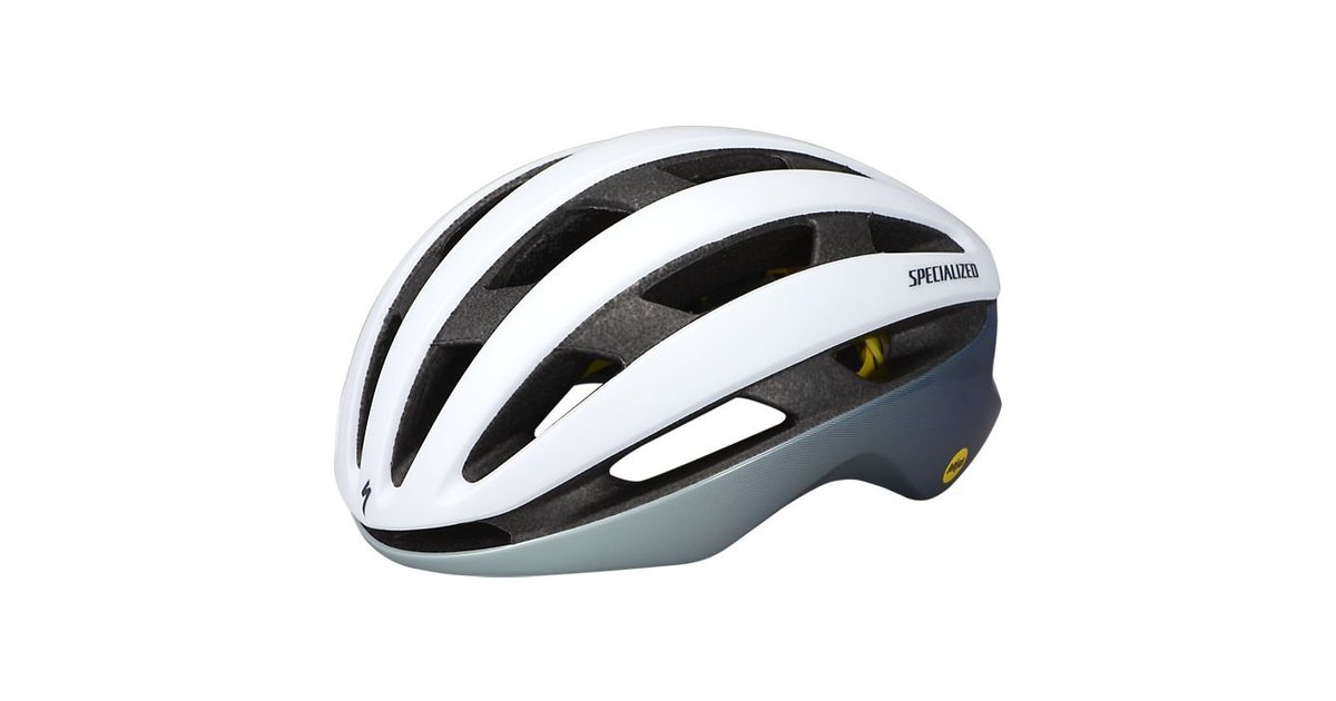 Specialized Airnet Helmet Satin White/ Gloss Ice Blue/ Gloss Cast Blue ...