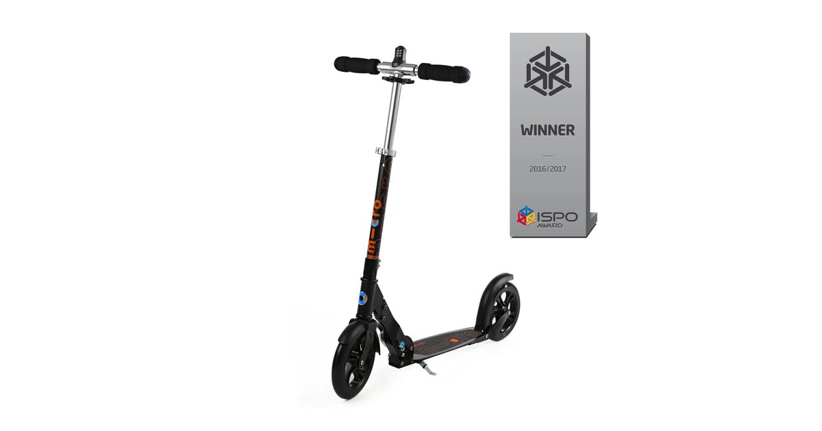 Micro Scooter interlock Zahlenschloss (2021) - schwarz