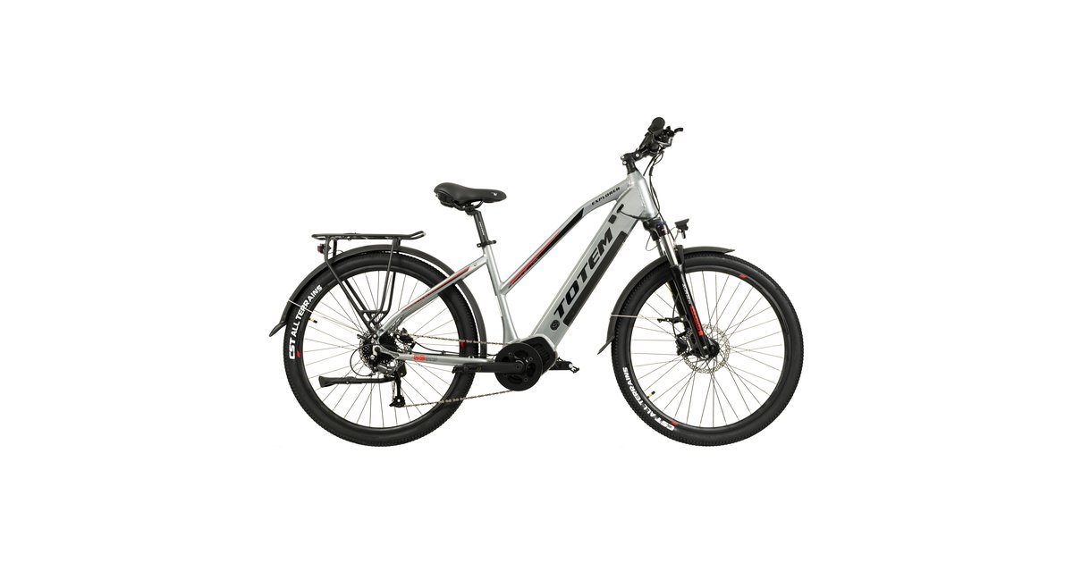 Totem E-Bike "XPL-650", 9 Gang, Shimano, Altus, Mittelmotor 250 W ...