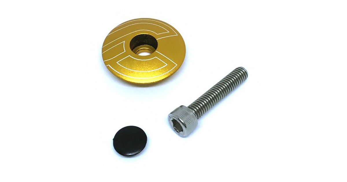 Cinelli Top Cap Cover Cap Golden