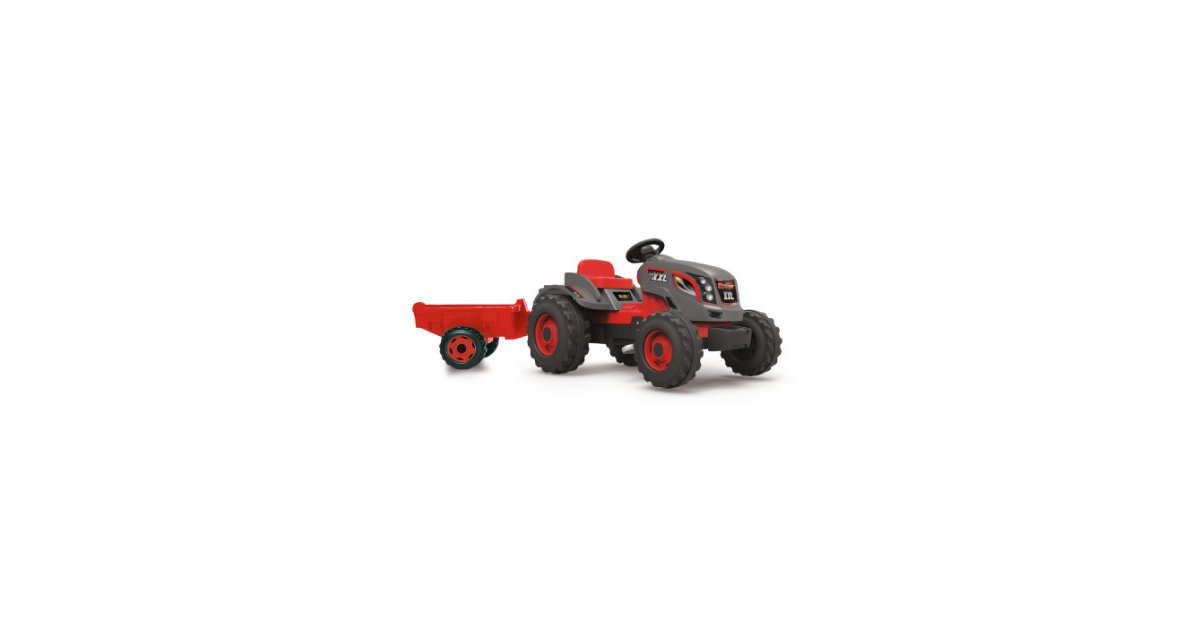 Smoby Traktor Stronger XXL mit Anhänger