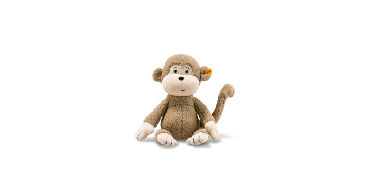 Steiff Affe Brownie hellbraun, 40 cm