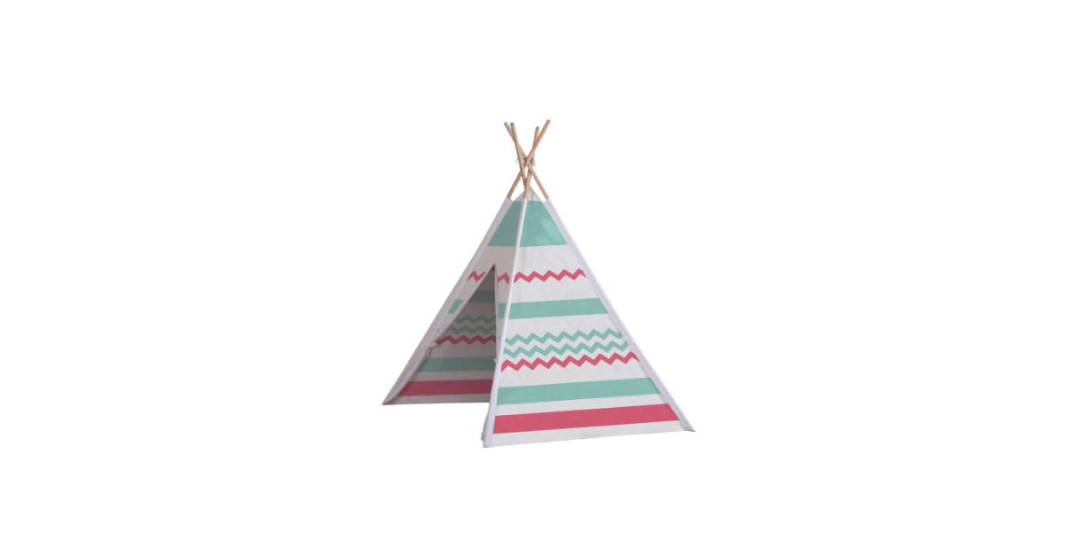 John Original Tipi, türkis/rosa