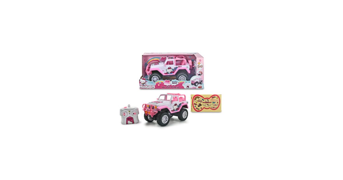 Dickie Toys DICKIE RC Hello Kitty RC Jeep Wrangler 1:16