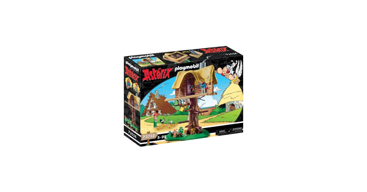 PLAYMOBIL® Asterix Troubadix mit Baumhaus