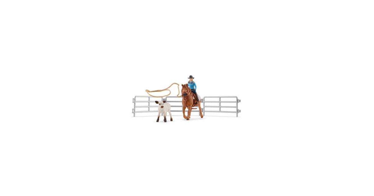 schleich® Team Roping mit Cowgirl 42577