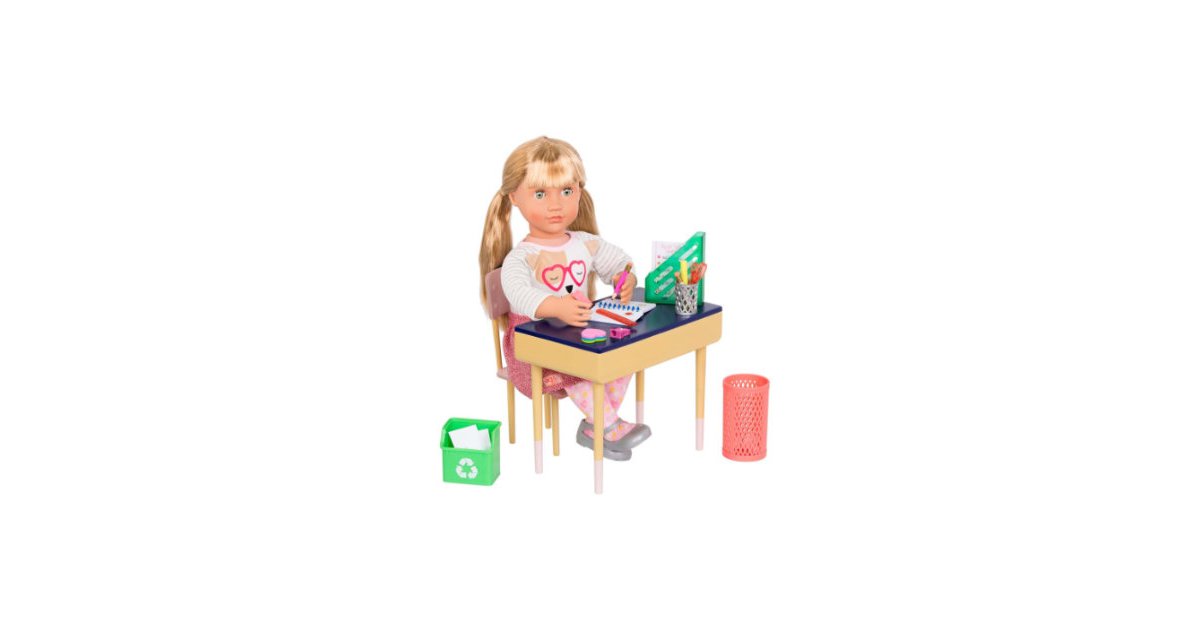 Our Generation Schreibtisch Set Mehrfarbig