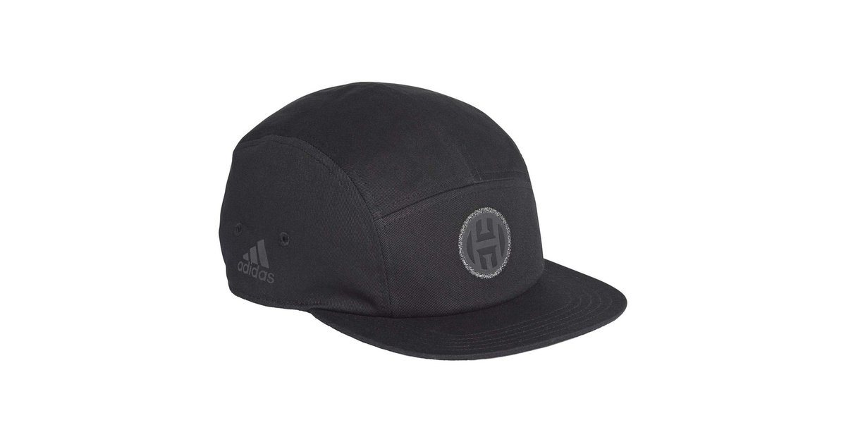 Adidas Harden Flatbrim-Cap black/black reflective/signal green OSFM