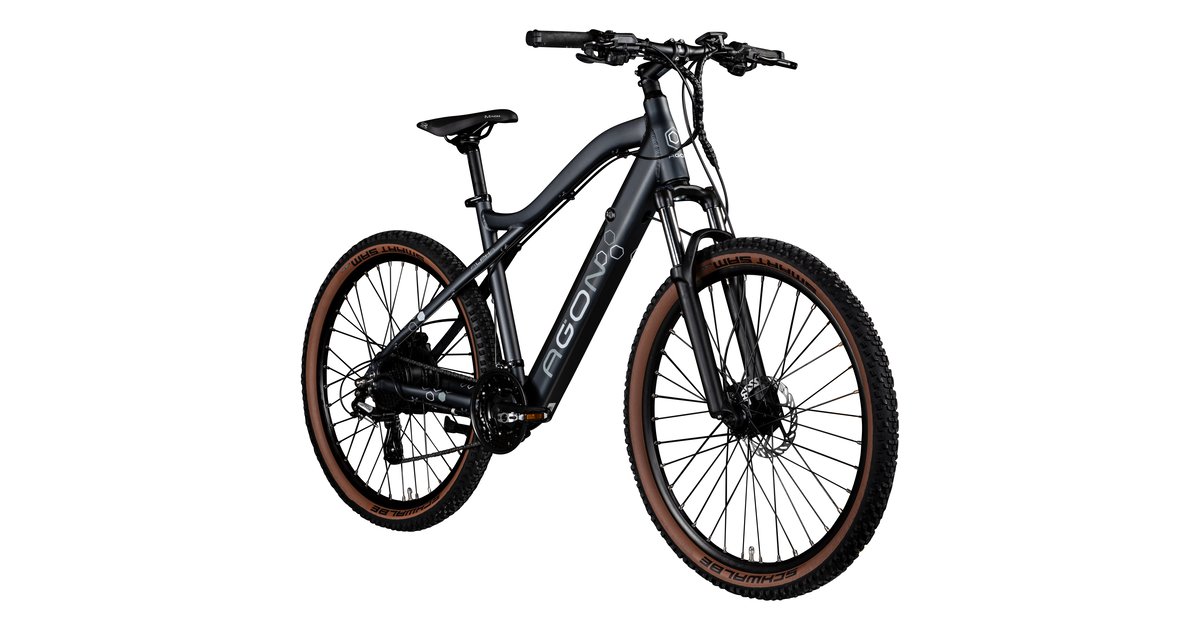 Agon Alpha E Bike Mountainbike Herren oder Damen 170 - 190 cm Pedelec 27,5 Zoll Hardtail MTB ...