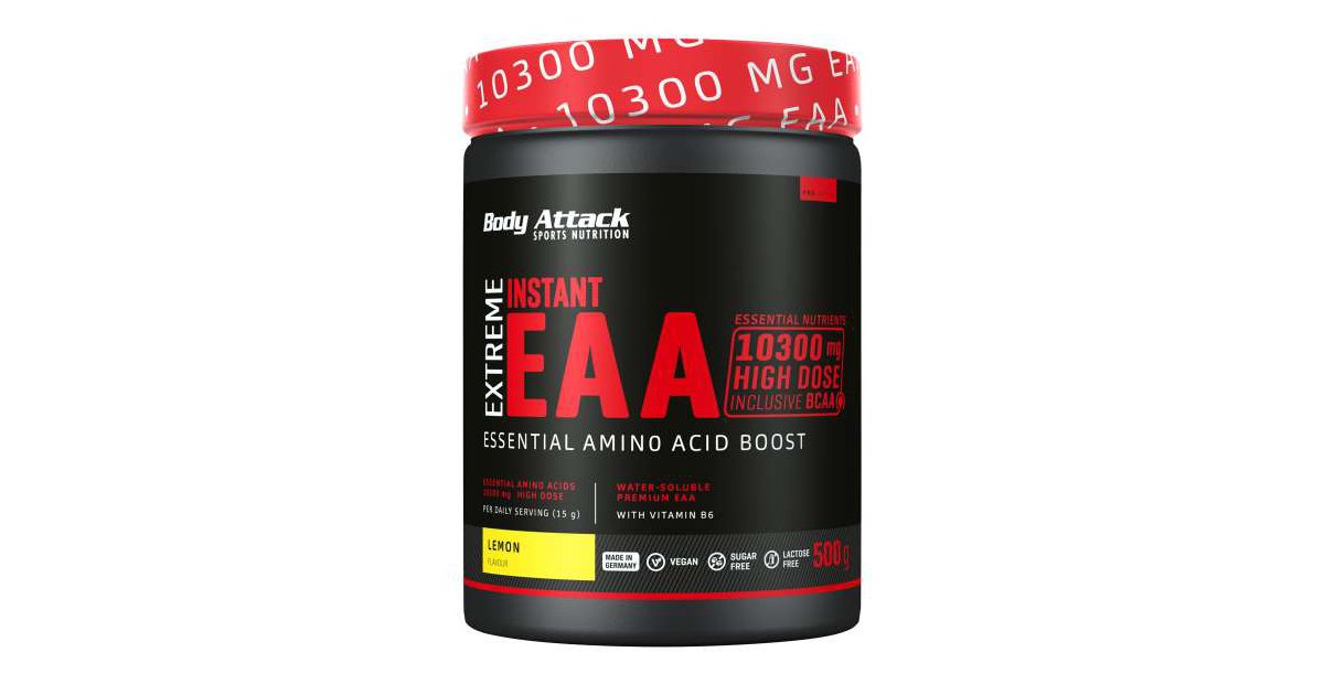 BODY ATTACK Extreme Instant EAA 500g, Cola