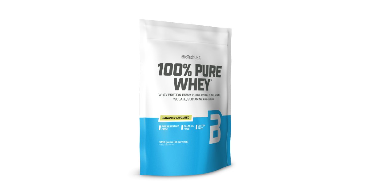 Biotech Usa 100 Pure Whey Protein, 1000g, Raspberry Cheesecake
