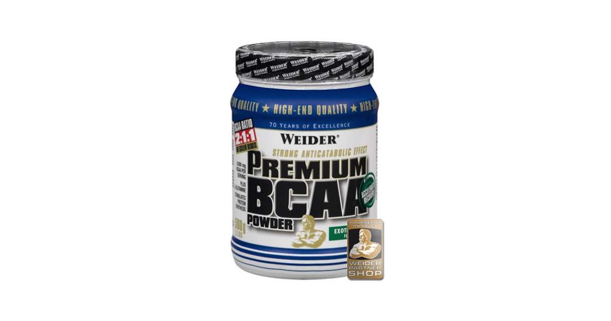 WEIDER Germany GmbH Weider Premium BCAA 500g MHD 31012023, Sunny Orange ...