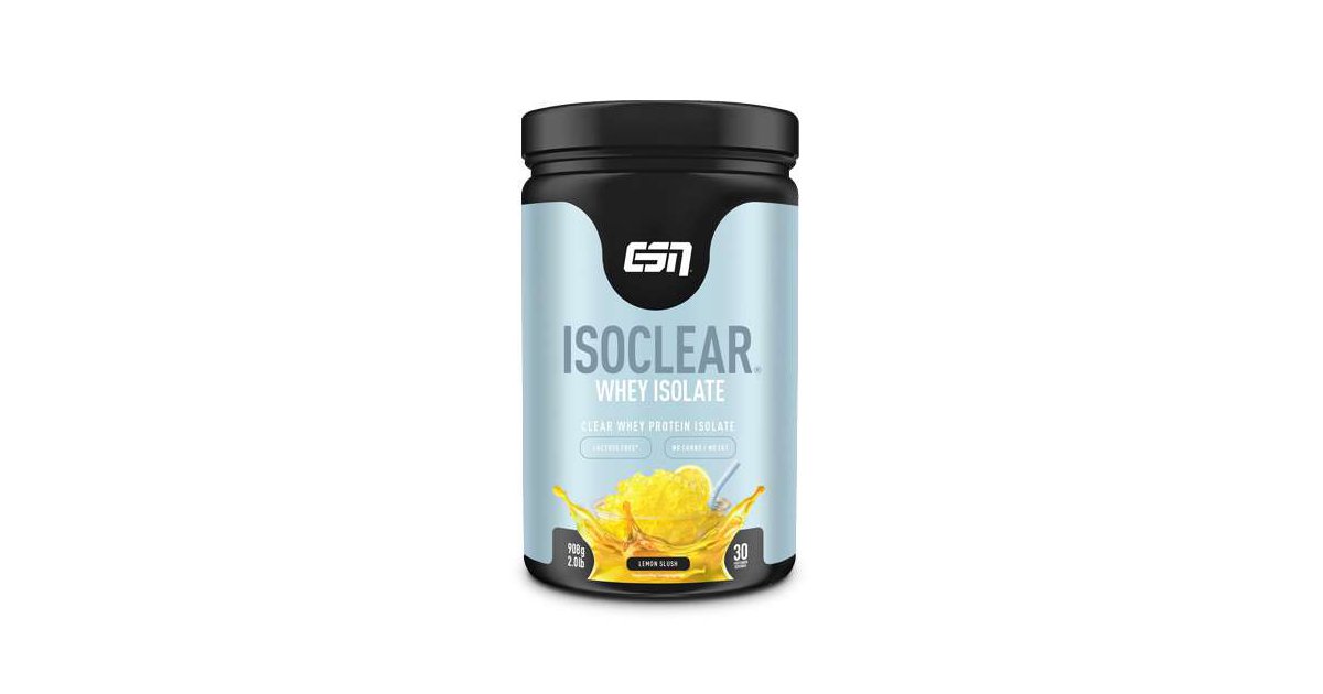 Esn Fitmart Gmbh Und Co. Kg ESN Isoclear Whey Isolate, 908g, Lemon Ice-Tea