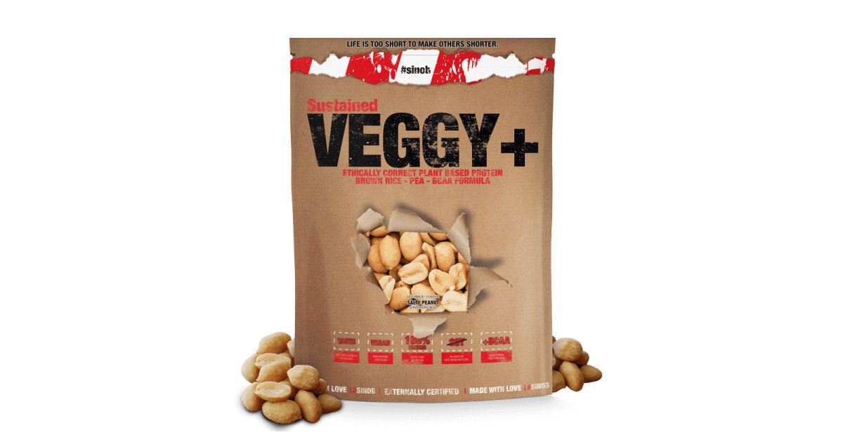 Sinob Blackline 2.0 Veggy, 900g MHD 20.06.2024, Salty Peanut